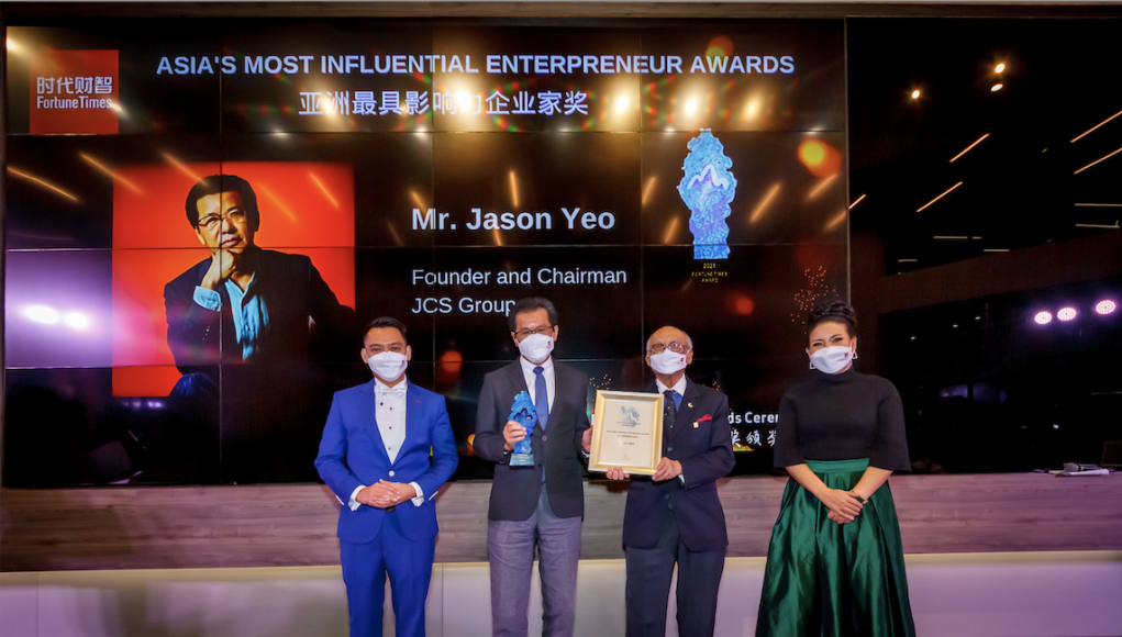 Jason Yeo, Founder and CEO of JCS Group, Was Awarded “ASIA’S MOST ...